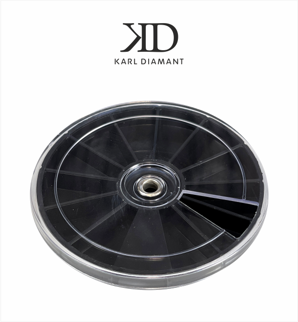 pollymer.de - Rondell Ø 85 mm, 12 Fächer